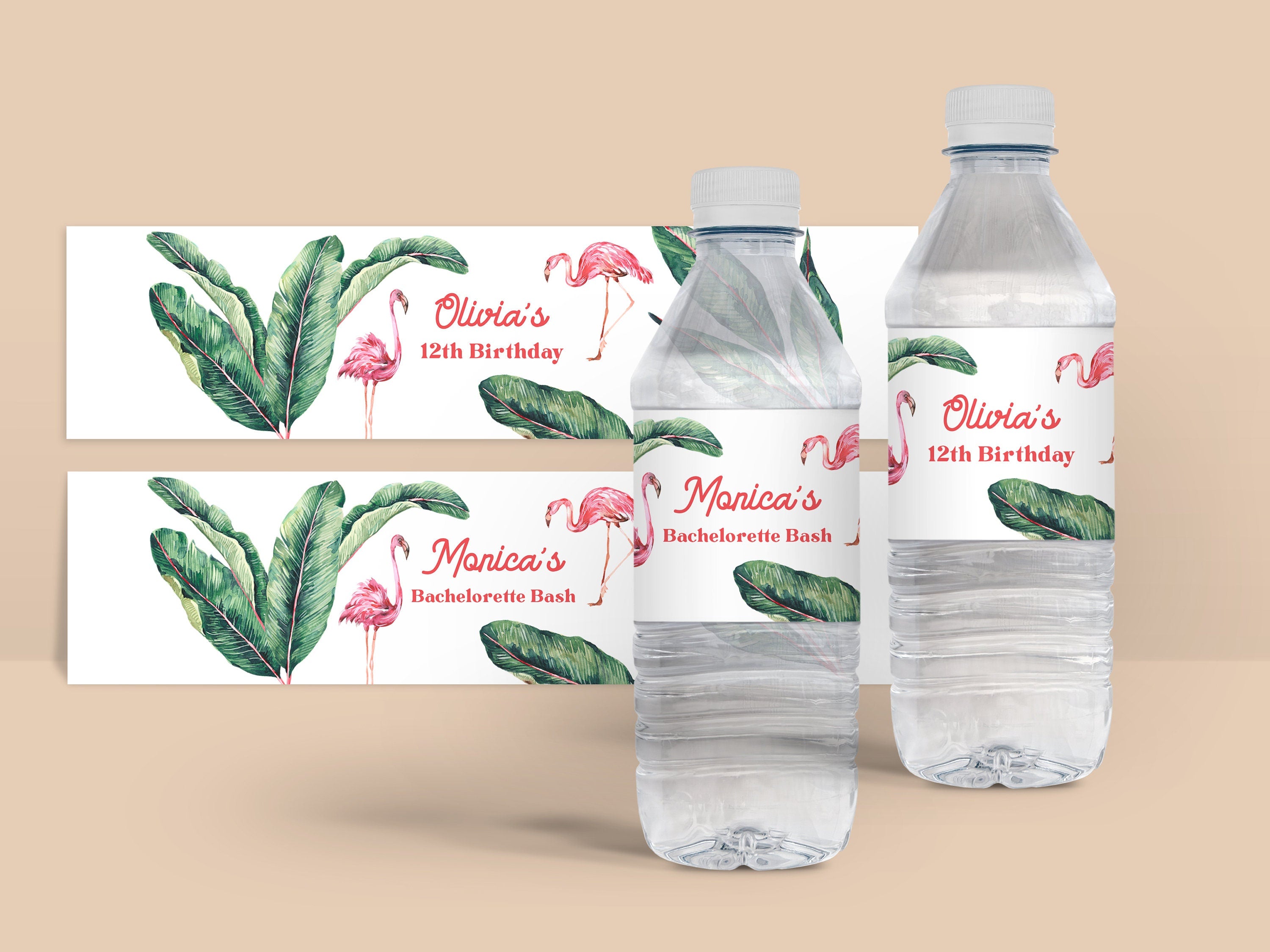 Packaged Drinking Water Bottle Labels